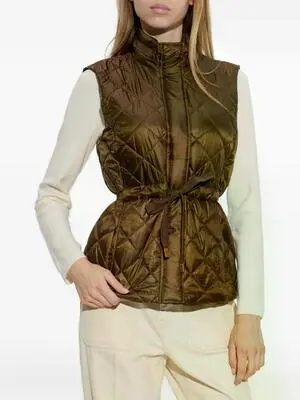 Michael Kors Drawstring-waist Quilted Gilet