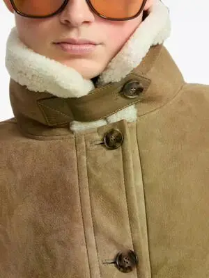 YVES SALOMON Lamb Shearling Bomber Jacket