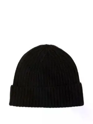 LISA YANG Martigny Ribbed-knit Beanie Hat - Brown