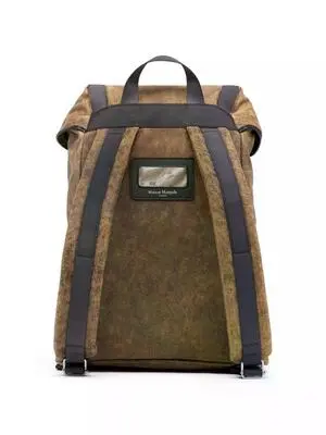 MAISON MARGIELA Crackle-leather Backpack
