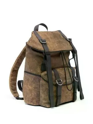 MAISON MARGIELA Crackle-leather Backpack