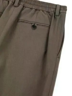 STUDIO TOMBOY Pleated Elasticated-waistband Trousers