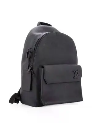 LOUIS VUITTON Aerogram Takeoff Leather Backpack