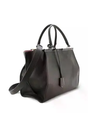 Fendi Leather Satchel - Green