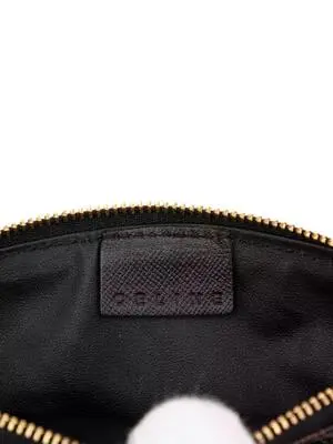 Celine 2000 Macadam Coated Canvas Pouch