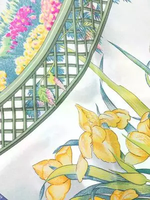Hermès 1989 Giverny Silk Scarf 90 Scarves
