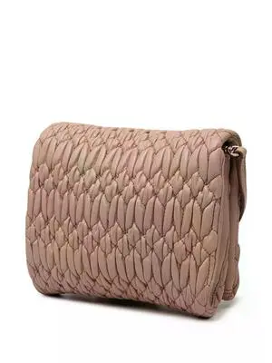 Miu Miu Matelasse Nappa Crystal Chain Satchel
