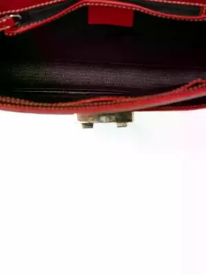 Gucci Calfskin Leather Lady Lock Shoulder Bag