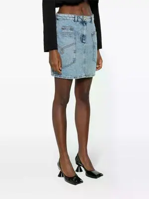 Moschino Cotton Denim Skirt