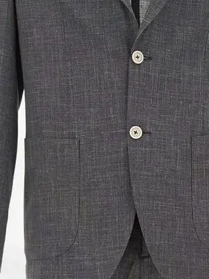 Eleventy Single-breasted Patch-pocket Suit