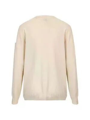 C.P. COMPANY Crepe-knit Lens-detail Sweater