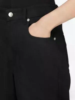Rick Owens Pressed-crease Wide-leg Wool Trousers