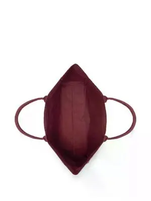 ANINE BING Leo Canvas Tote Collegiate Fig