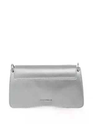 COCCINELLE Logo-plaque Shoulder Bag - Silver