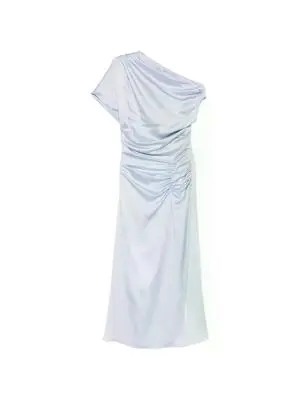 Simkhai One-shoulder Midi Dress - Blue