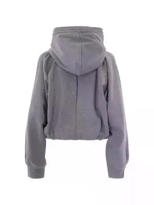 Sportmax Zip-up Drawstring Hoodie
