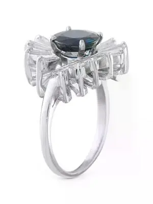 LB EXCLUSIVE Sapphire And Diamond Ring