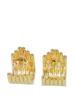 Federica Tosi Lobo Lea Ribbed Earrings