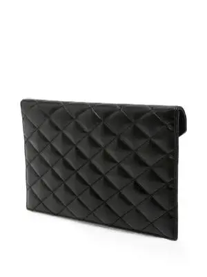 Saint Laurent Quilted Clutch Bag