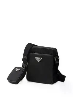 Prada Logo-plaque Pouch Messenger Bag