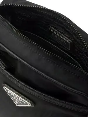 Prada Logo-plaque Pouch Messenger Bag