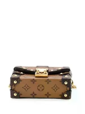 LOUIS VUITTON Essential Trunk Nm Reverse Monogram Canvas Clutch Bag