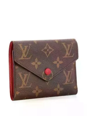 LOUIS VUITTON Victorine Wallet Monogram Canvas Small Wallets - Brown