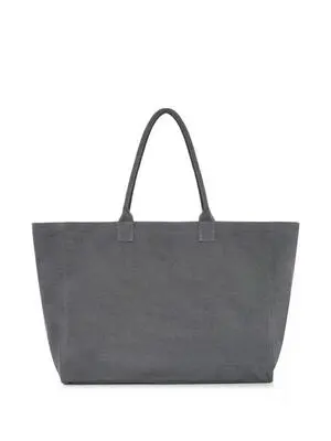 ANINE BING Leo Canvas Tote Los Angeles University Washed - Grey