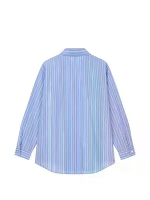 STUDIO TOMBOY Striped Button-down Cotton Shirt