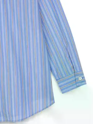 STUDIO TOMBOY Striped Button-down Cotton Shirt
