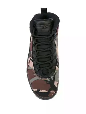 JORDAN Air 10 Woodland Camo Sneakers