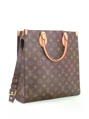 LOUIS VUITTON Sac Plat Nm Monogram Canvas Pm Shoulder Bag