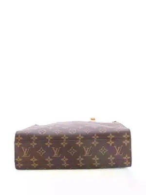 LOUIS VUITTON Sac Plat Nm Monogram Canvas Pm Shoulder Bag