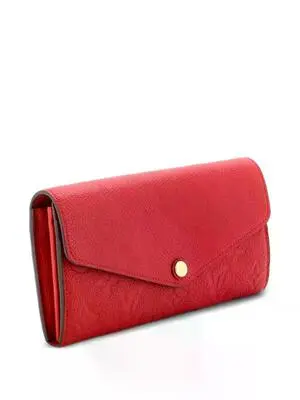 LOUIS VUITTON Sarah Wallet Nm Monogram Empreinte Leather Small Wallets
