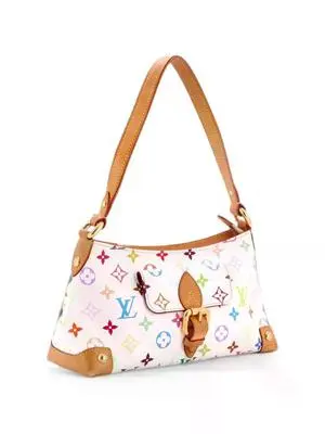 LOUIS VUITTON Eliza Handbag Monogram Multicolor Hobo Bag - White