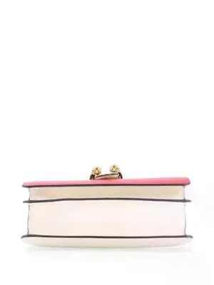Gucci Dionysus Bamboo Top Handle Bag Colorblock Leather Medium Satchel - Multicolour