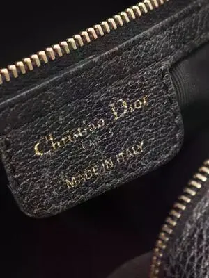 Dior 2000-2026 Leather Cannage Tote Bag - Black