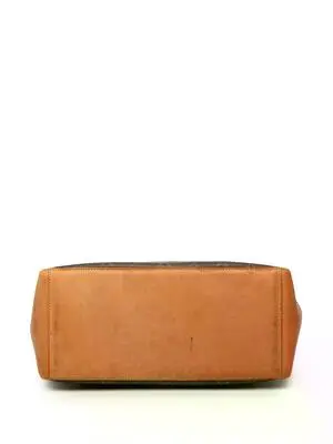 LOUIS VUITTON 2002 Monogram Cabas Mezzo Tote Bag - Brown