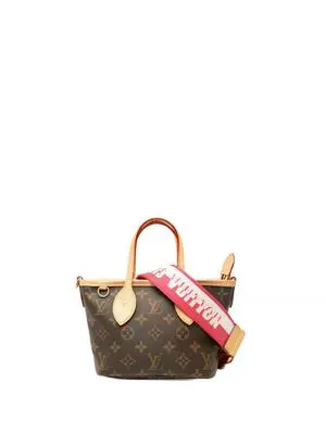 LOUIS VUITTON 1990-2010 Monogram Neverfull Bb Satchel - Brown