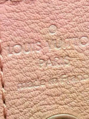 LOUIS VUITTON 2017 Leather Lockmeto Satchel - Pink