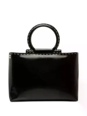 FERRAGAMO 2010-2026 Patent Gancini Top Handle Satchel