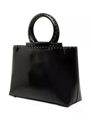 FERRAGAMO 2010-2026 Patent Gancini Top Handle Satchel