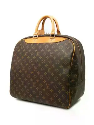 LOUIS VUITTON 1998 Monogram Evasion Travel Bag - Brown