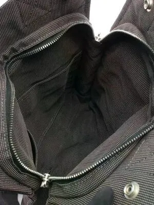 Hermès 1990-2010 Canvas Herline Pm Backpack - Grey