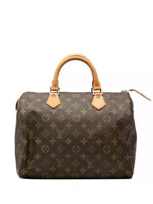 LOUIS VUITTON Monogram Speedy 30 Boston Bag