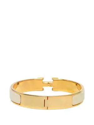 Hermès Enamel Clic H Bracelet Pm