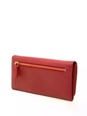 Prada 2010-2026 Saffiano Continental Wallet Long Wallets