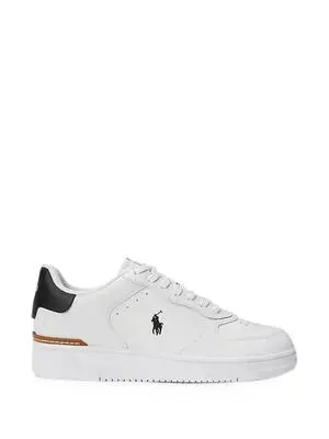 Polo Ralph Lauren Masters Leather Sneakers - White