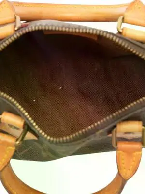 LOUIS VUITTON 1991 Monogram Mini Speedy Hl Satchel - Brown