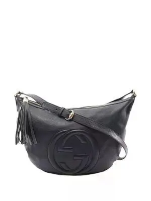 Gucci Medium Calfskin Soho Crossbody Bag - Blue